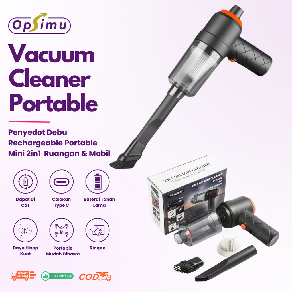 Jual [MAKASSAR] OPSIMU GADGET Vacum Mobil Wireless Car Vacuum Cleaner ...