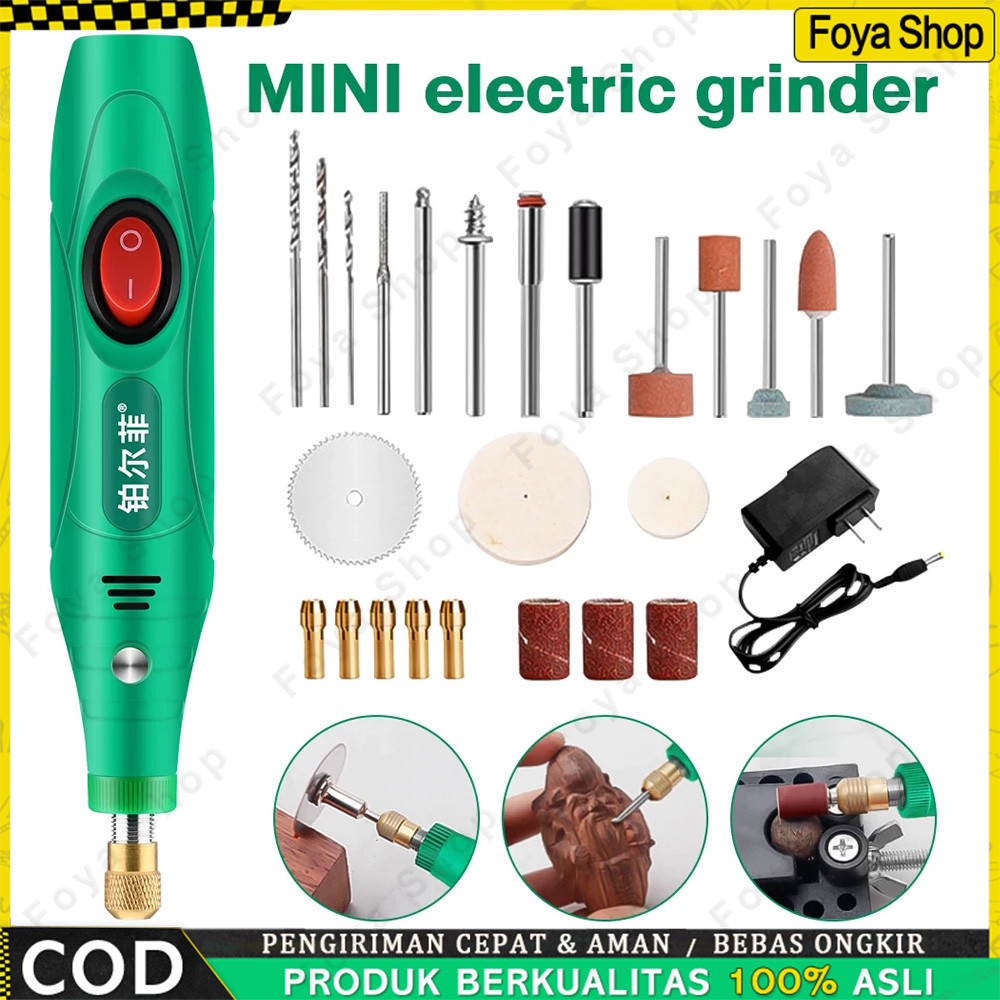 Jual Gerenda listrik Bor Mini 24PCS 12V DC 15000 RPM Mini Drill ...