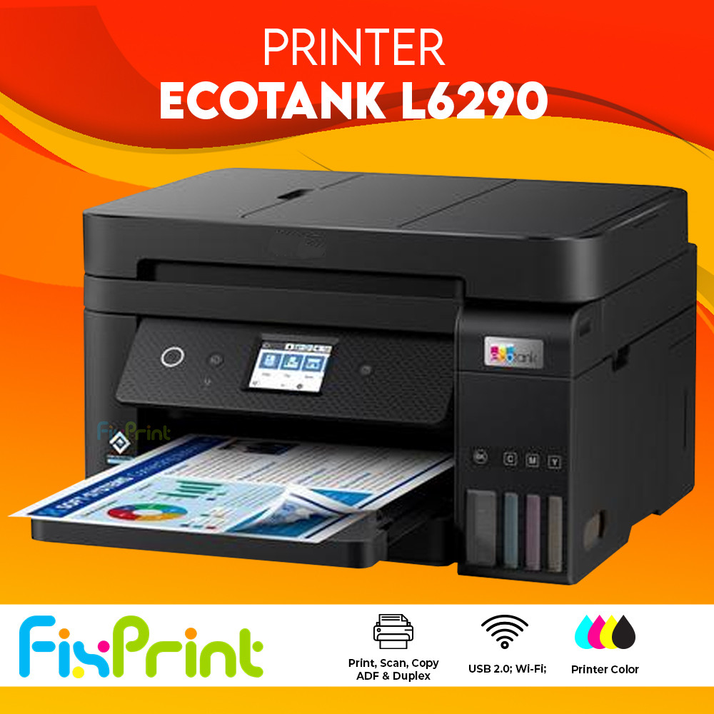 Jual Printer L6290 EcoTank Multifunctions All-In-One Wireless ADF A4 L ...