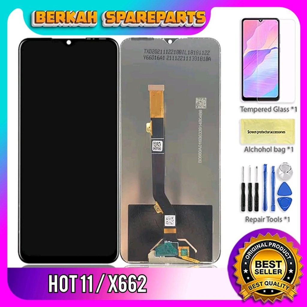 Jual LCD INFINIX HOT 11 / X662 FULSET | Shopee Indonesia