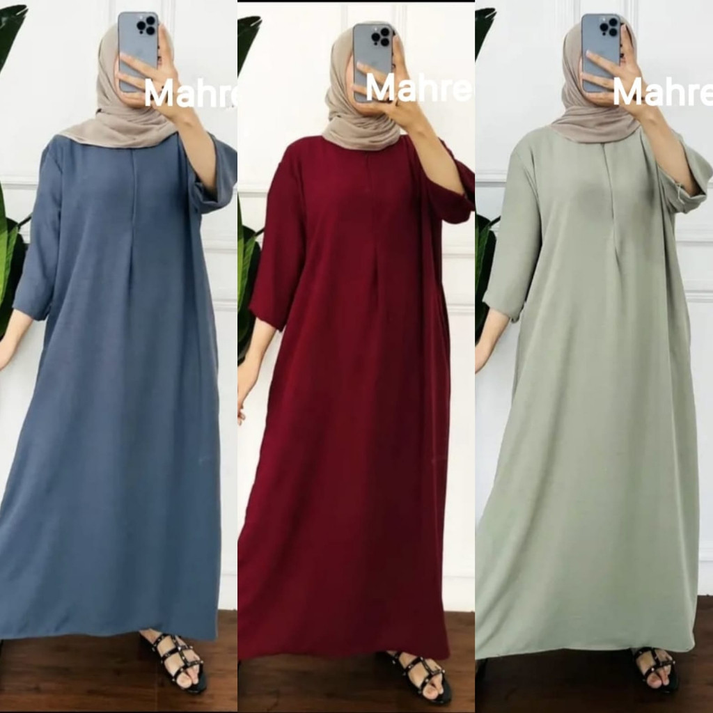 Jual DASTER CRINGKLE POLOS WANITA MODEL TANGAN 3/4 ( BUTAMI OFFICIAL ...