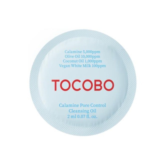 Jual TOCOBO Calamine Pore Control Cleansing Oil 2ml (sample sachet ...