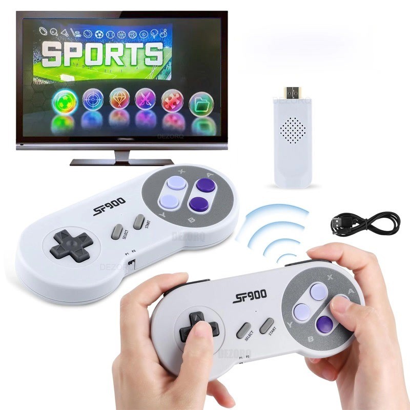 Jual SF900 Consolas Video Game Console Built In 5000 Games for Super ...