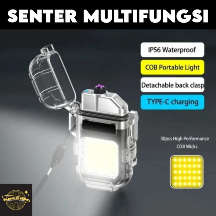Jual SENTER MINI MULTIFUNGSI / SENTER KOREK ELEKTRIK | Shopee Indonesia