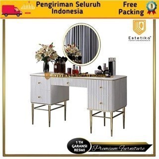 Jual ESTETIKA FURNITURE INDONESIA Meja Rias Stainless Steel Top Meja ...