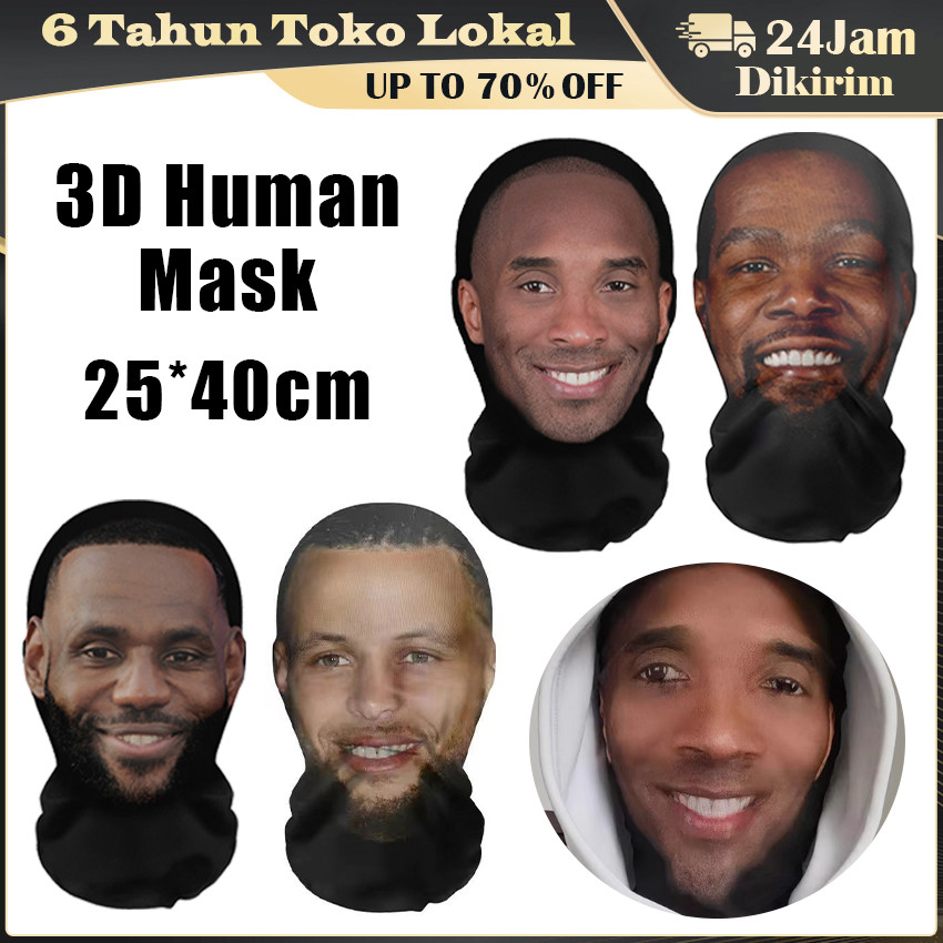Jual Kobe James Jordan Curry Menunjukkan Wajah Manusia Yang Meniru ...