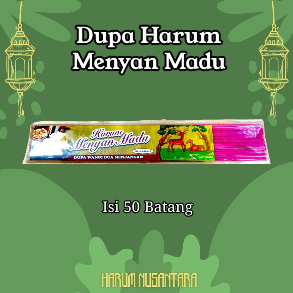 Jual Dupa Menyan Madu Dua Menjangan Isi 50 Batang | Shopee Indonesia