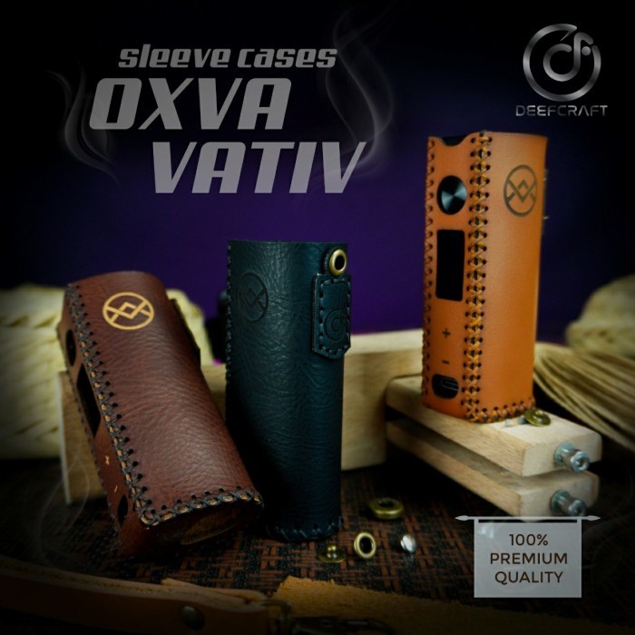 Jual Oxva Vativ Premium Sleeve Case Free Lanyard / Holder Casing Oxva ...