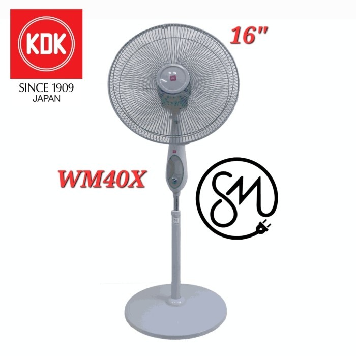 Jual Kipas Angin KDK WM-40X Stand fan WM40X Standfan lantai 16 inch ...
