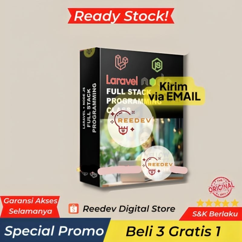 Jual Belajar Laravel Node Js Programming Mahir Jadi Progammer Laravel And Nodejs Materi