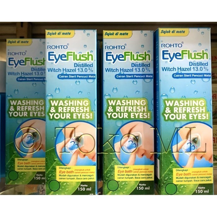 Jual Rohto eye flush pencuci mata | Shopee Indonesia