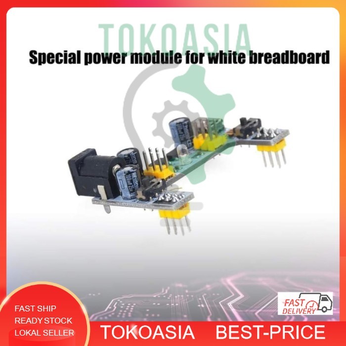 Jual MB102 Breadboard Power Supply Module 3.3V 5V for Arduino | Shopee ...