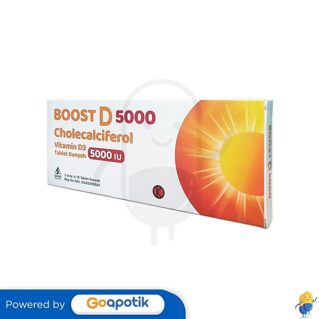 Jual Boost D 5000 Iu Box 30 Tablet | Shopee Indonesia