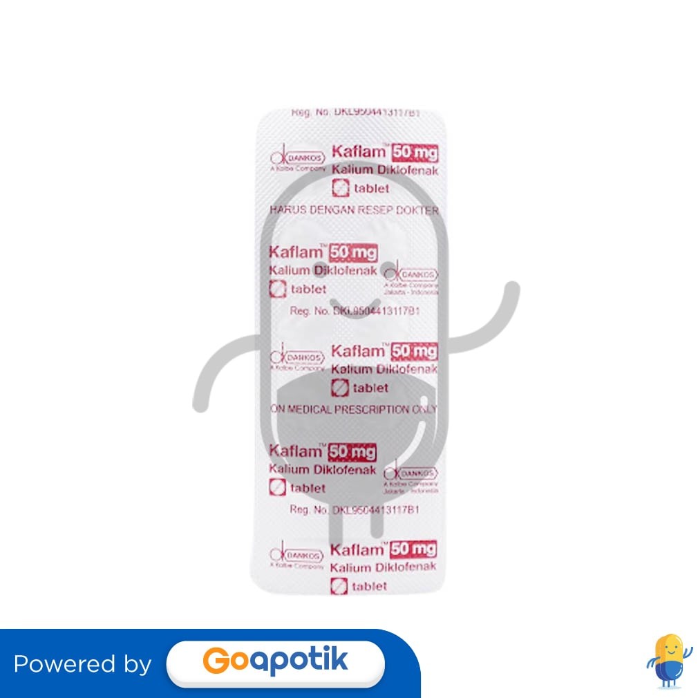 Jual Kaflam 50 Mg Blister 10 Tablet | Shopee Indonesia