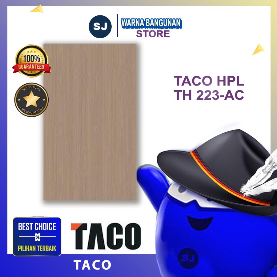 Jual TACO LAMINATE HPL SERAT KAYU 122CM X 244CM - TH 223 AC Maldives Walnut per lembar | Shopee ...