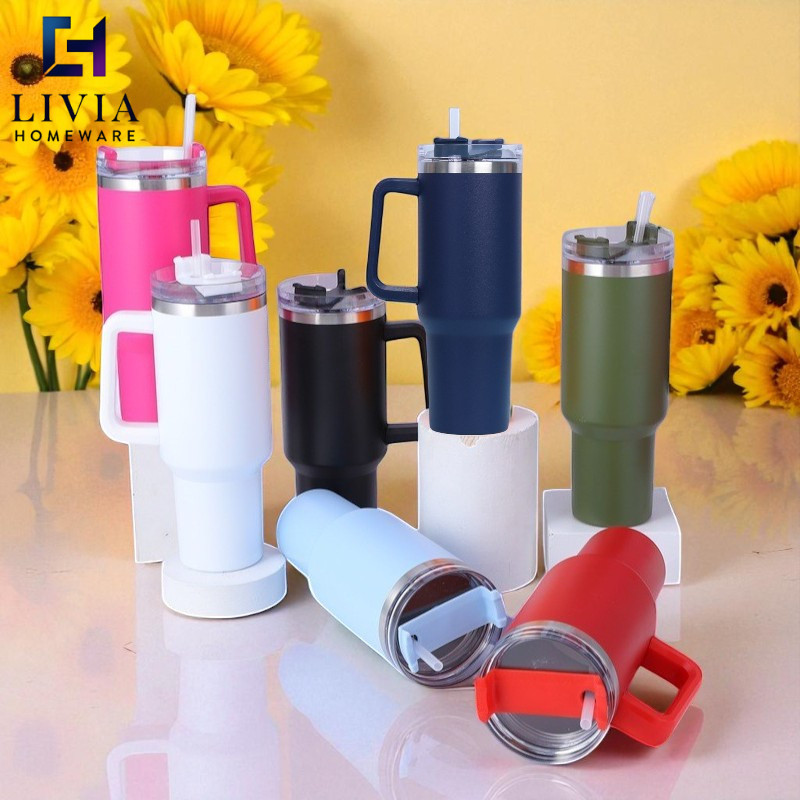 Jual Botol Minum Tumbler Stainless Steel 1200ml Tahan Panas Dingin ...