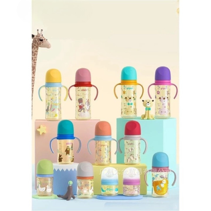 Jual ( OTH653 / OTH654 ) Botol dot susu PPSU Wide Neck Gen 3 New Design ( 80ml , 160ml, 240ml ...