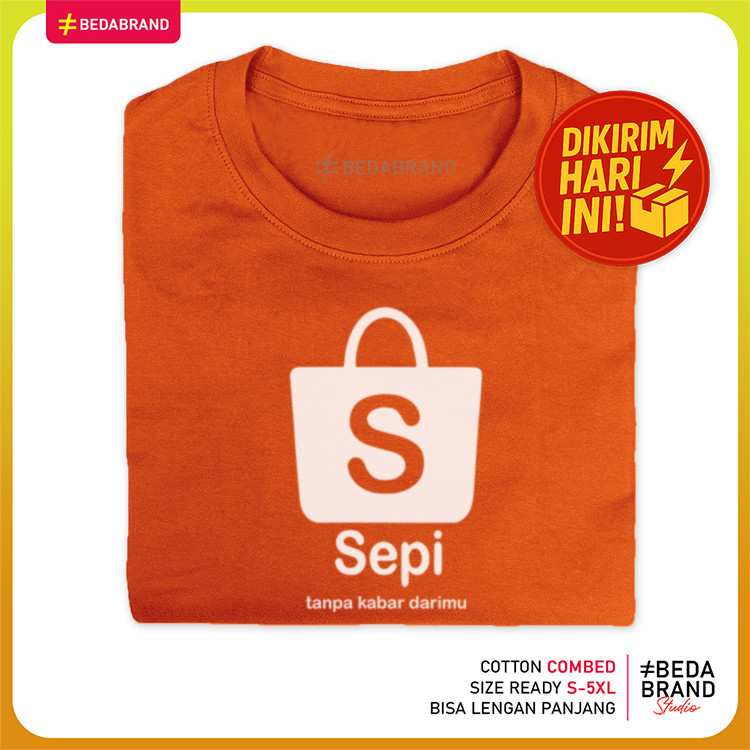 Jual Kaos Plesetan Parodi Logo Brand Unik - Sepi Tanpa Kabar Darimu ...