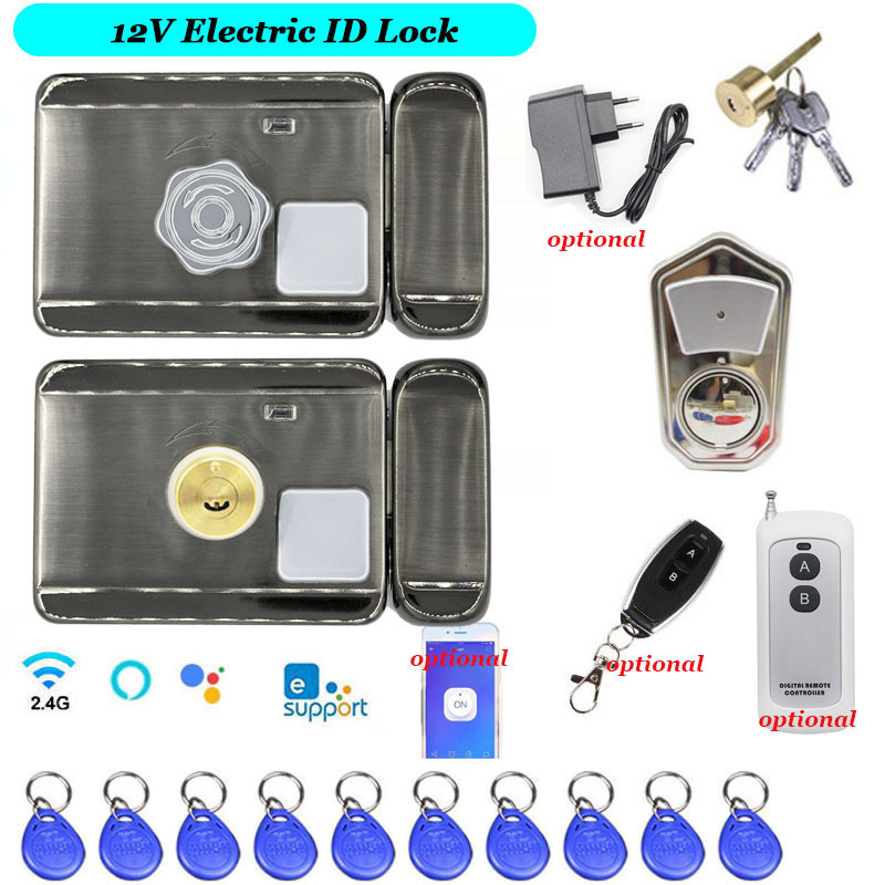 Jual Intelligent Door Lock Video Intercom Compatible Electric Lock OR ...