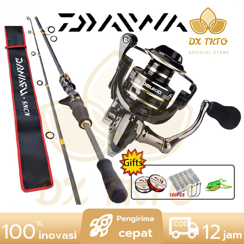 Jual 【#Beli 1 Dapat 7#】Set Pancing DAIWA 1.6M/2.4M Joran Pancing ...