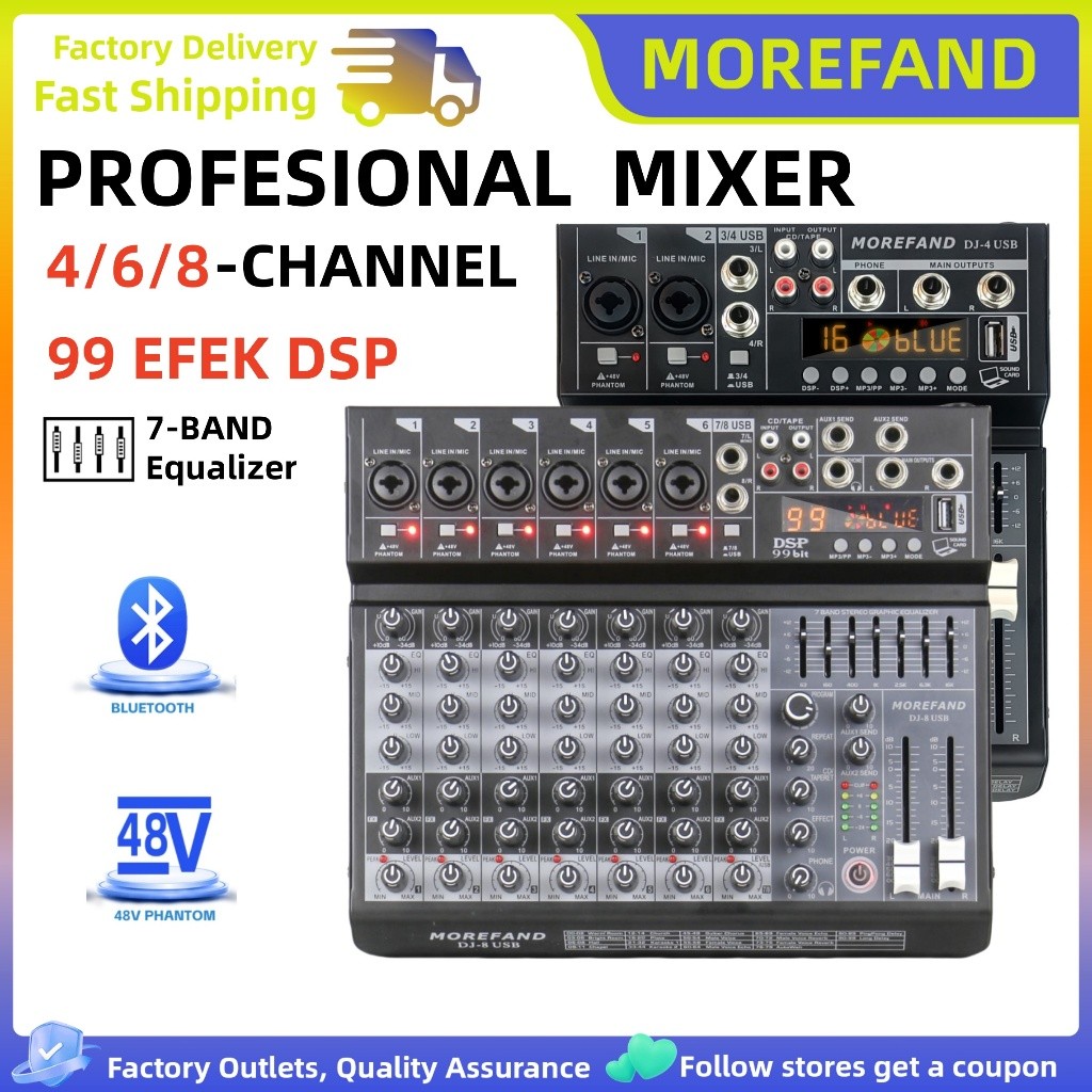Jual Mixer Audio Profesional DJ | Mixer Equalizer Mixer audio/99DSP ...