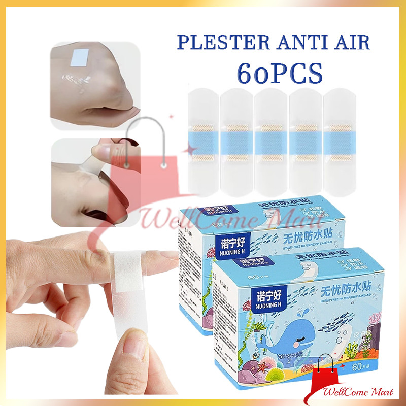 Jual Plester Luka Tahan Air Dan Bernapas Plester Luka Perban Medis ...