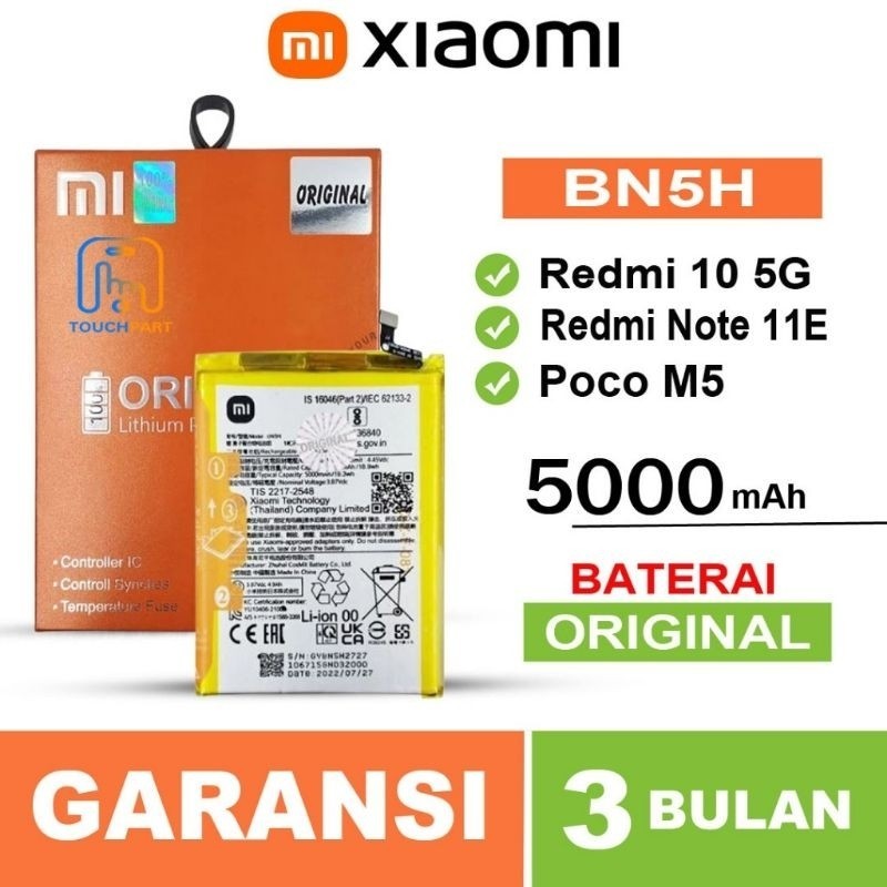Jual BATERAI XIAOMI REDMI 10 5G / REDMI NOTE 11E / POCO M5 POCO M4 5G ...