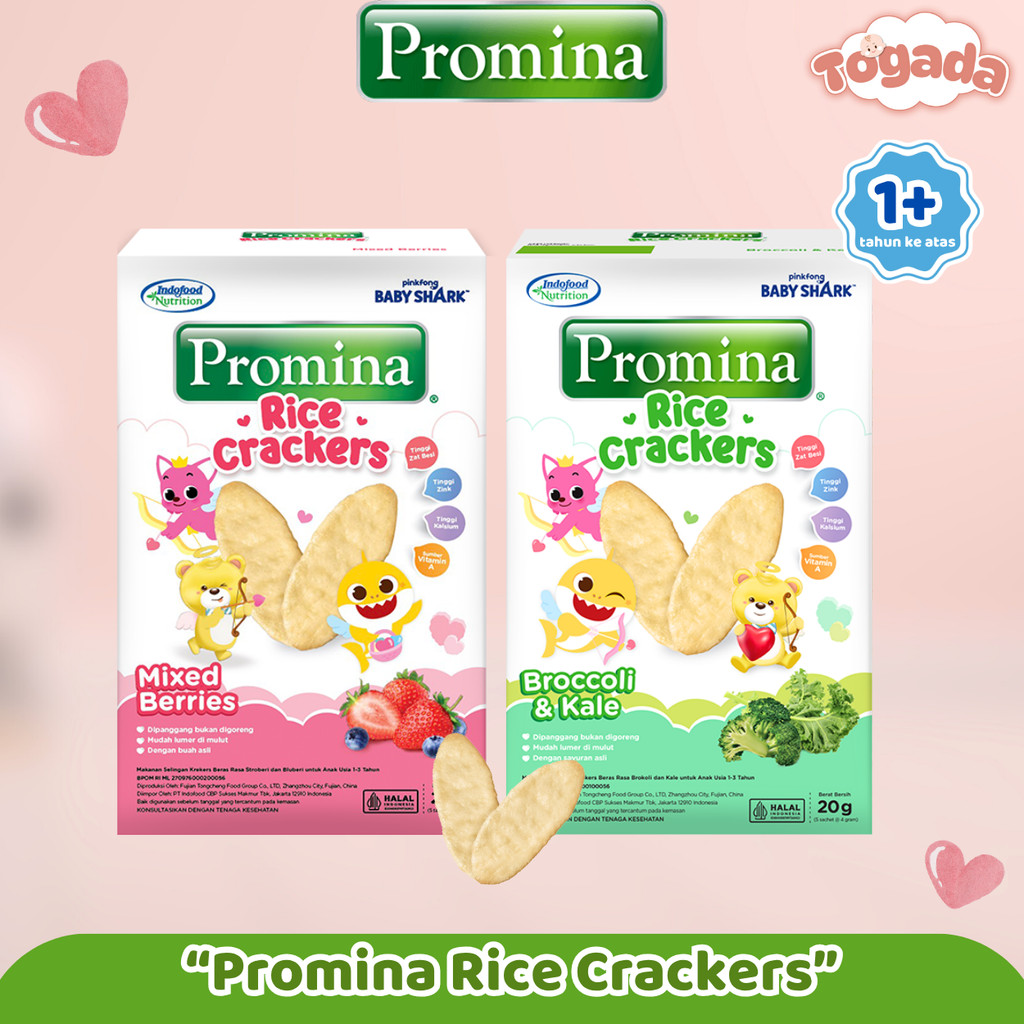Jual Promina Rice Crackers Biskuit Cemilan Bayi MPASI Snack Bayi Sehat ...