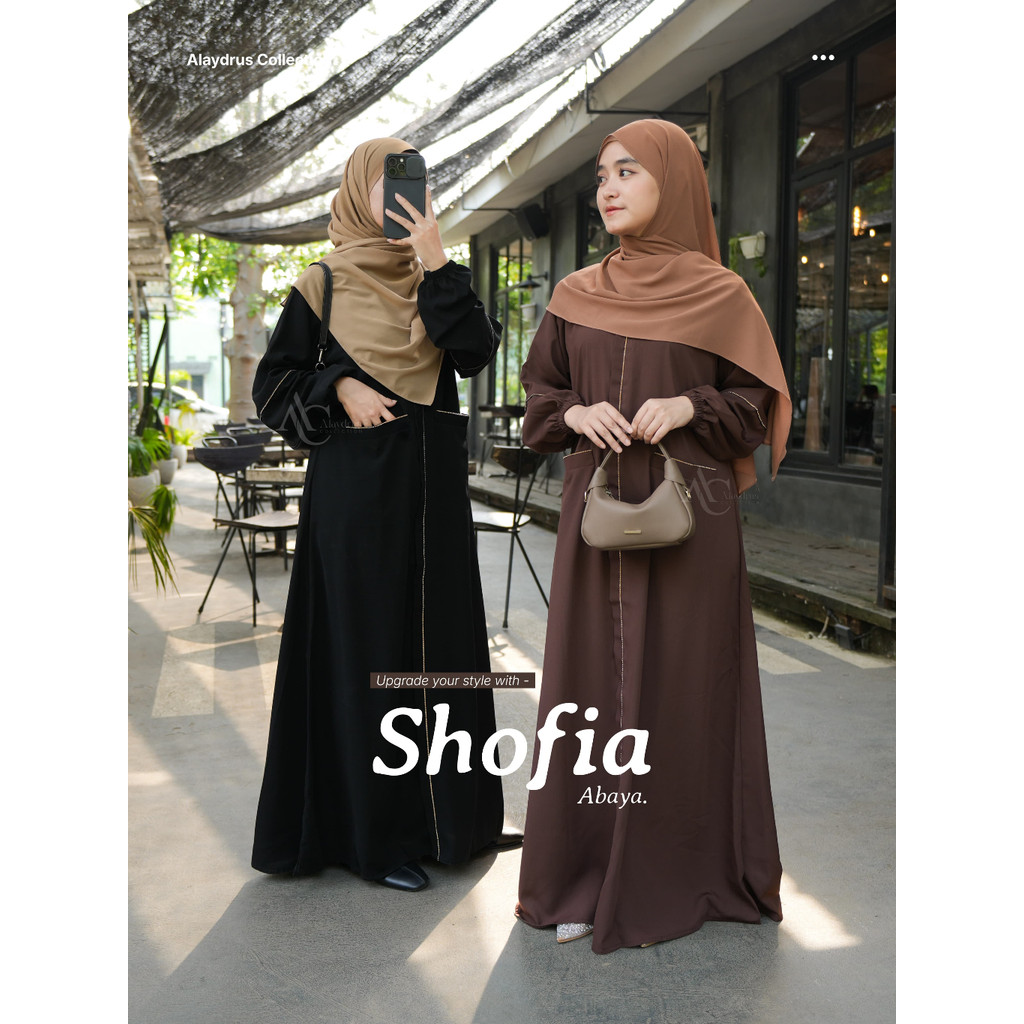 Jual Alaydrus Collection Shofia Abaya Turkey Gamis Syari Muslimah Bahan ...