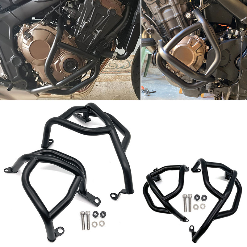 Jual New CB 650R Motorcycle Black Engine Highway Crash Bar Bumper Guard ...