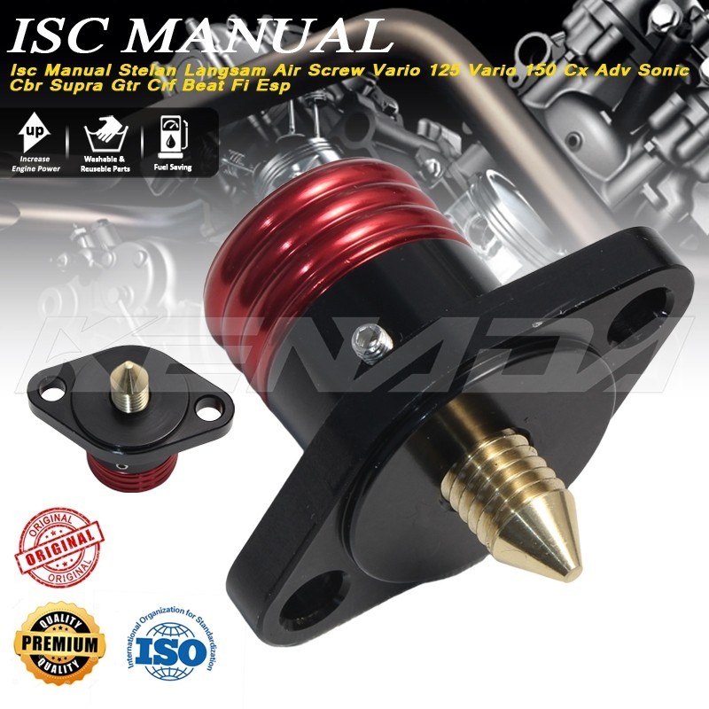 Jual POOU IOT Isc Manual Stelan Langsam Air Screw Vario 125 Vario 150 ...