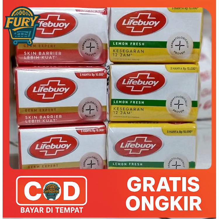 Jual ( MIN BELI 4 PCS ) ( 1 BANDED / 3 pcs) LIFEBUOY SABUN BATANG ...