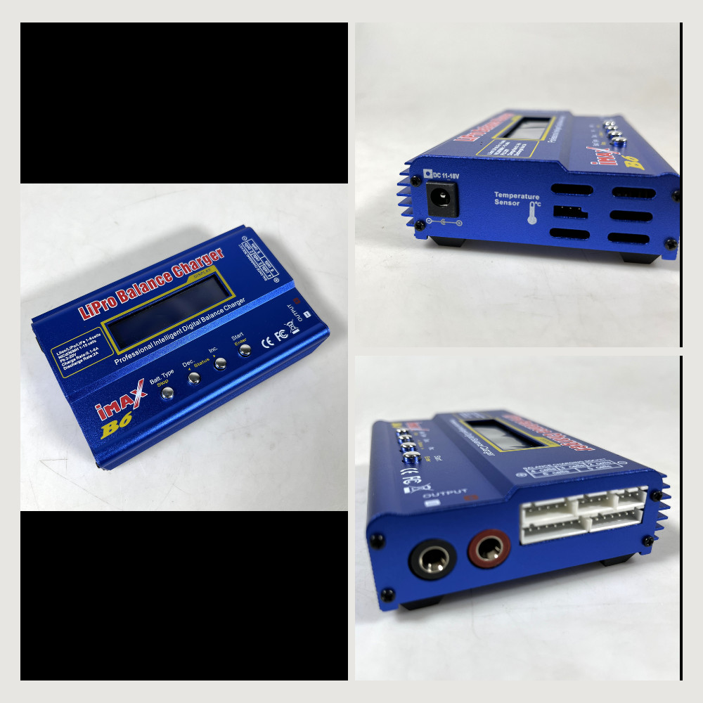 Jual IMAX B6 Charger Baterai Drone Li-Po Li-ion Li-Fe Ni-Cd Polymer LCD ...