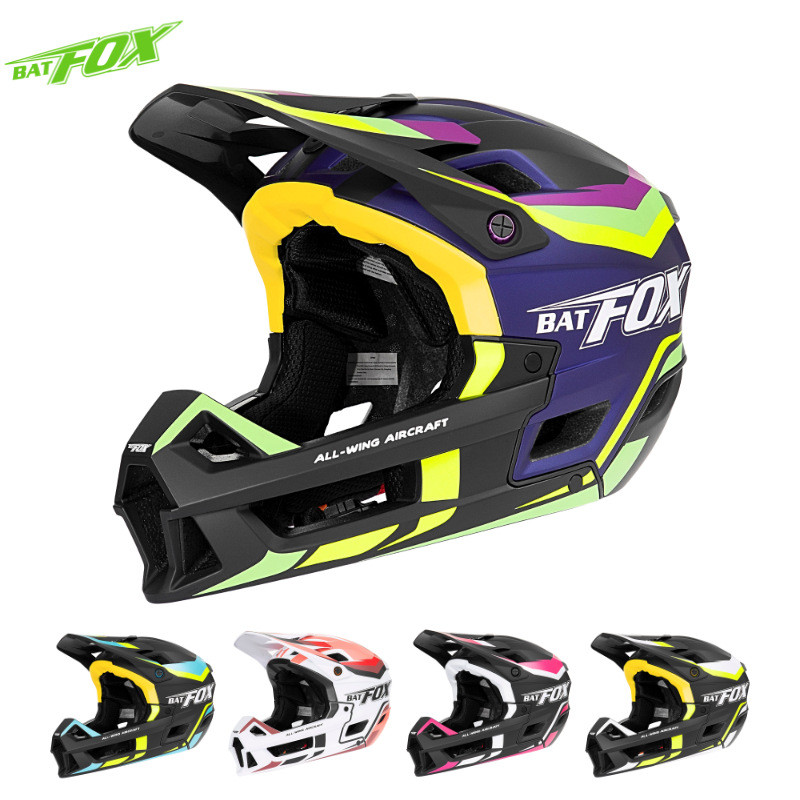 Jual Helm Downhill Off-Road Helm Penuh Sepeda Gunung Helm Keselamatan ...