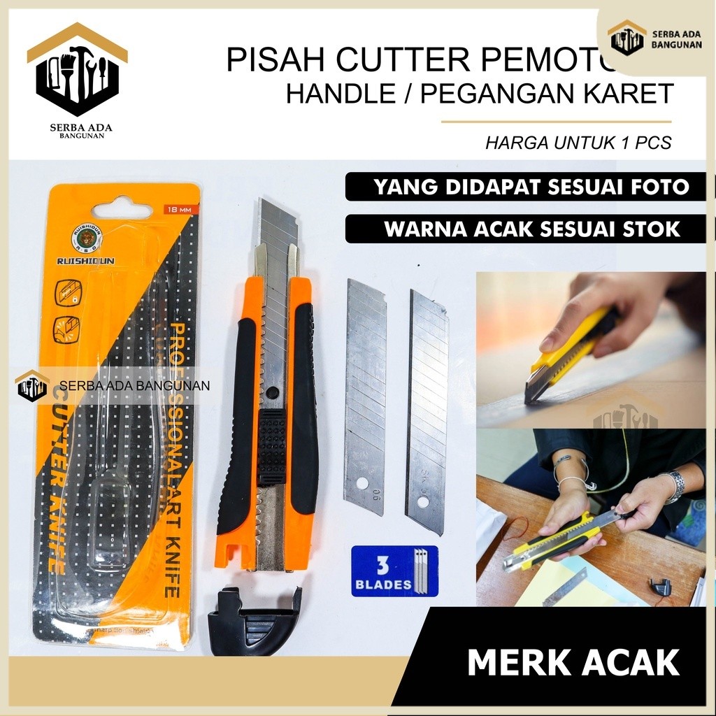 Jual SAB PISAU CUTTER VICO ( BONUS ISI CUTTER 2BUAH) HIGH QUALITY PISO ...