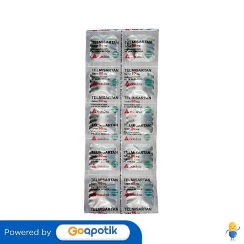 Jual Telmisartan Ogb Dexa Medica 80 Mg Strip 10 Tablet / Hipertensi | Shopee Indonesia