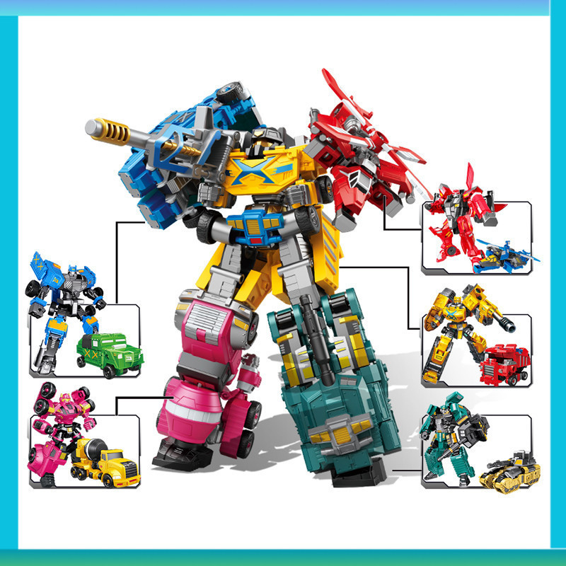 Jual MINI AGENT X 5 IN 1 Mainan Robot Mobil Miniforce X Lucybot Lucy ...