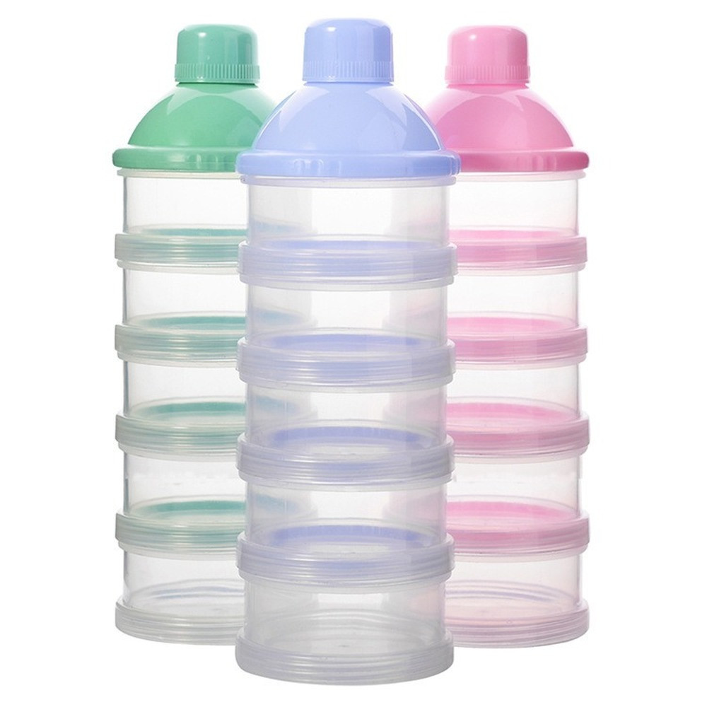 Jual Portable Milk Powder Formula Dispenser Food Container Storage ...