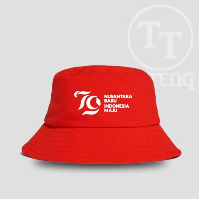 Jual Bucket Hat topi 79 INDONESIA HUT RI KEMERDEKAAN 17 Agustus pria ...
