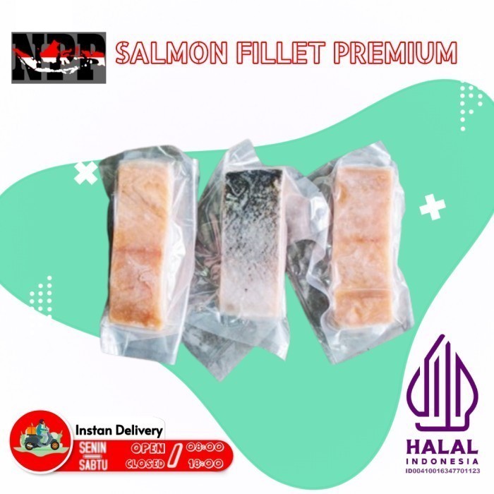 Jual Ikan Salmon Fillet Frozen @250gr Kualitas Premium | Shopee Indonesia