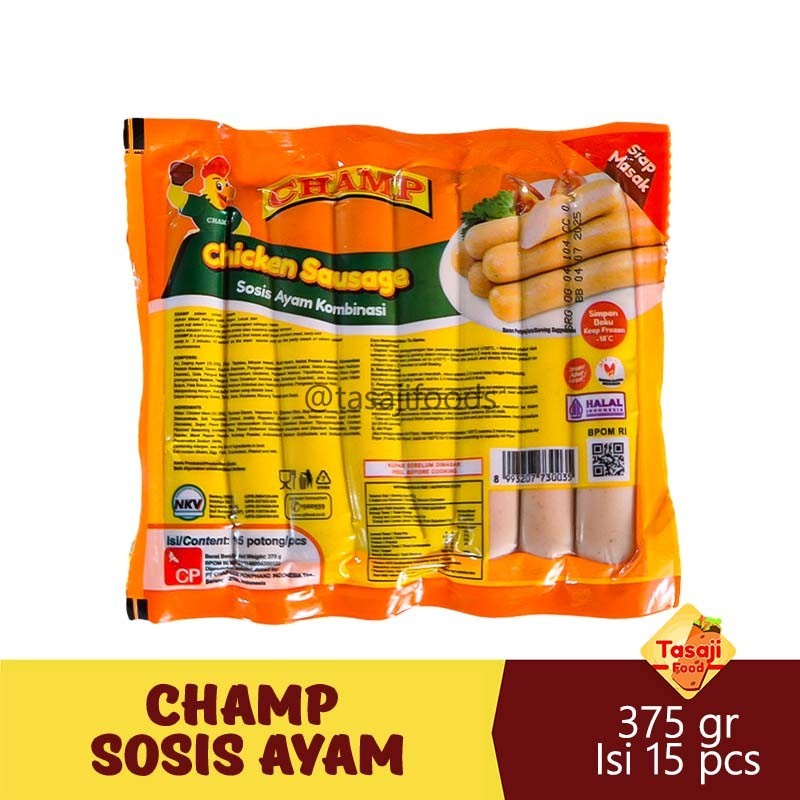 Jual Sosis Ayam Champ 375 Gram | Shopee Indonesia