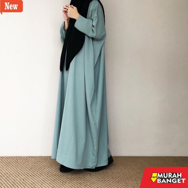 Jual abaya shopee haul 2024 ( TERMURAH SESHOPEE) ABAYA ARAB BASIC POLOS | Shopee Indonesia