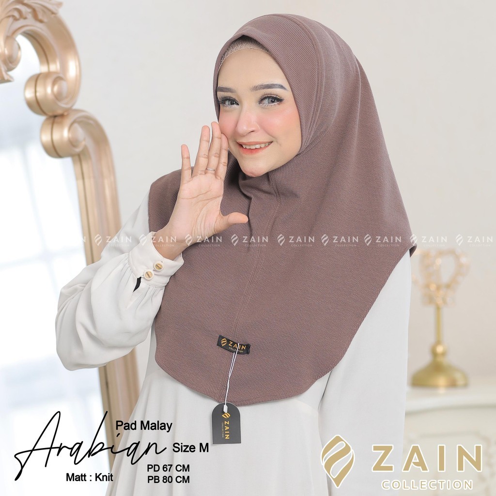 Jual Arabian M Hijab snow kerudung bergo pet arabian Jilbab instan jersey knit Hijab Daily By ...