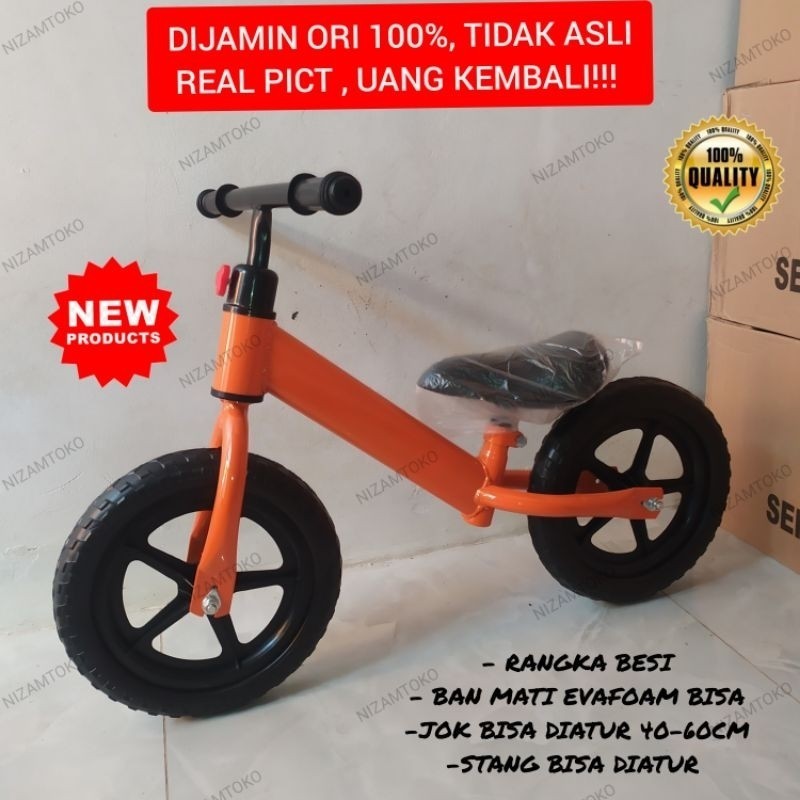 Jual HY64C Sepeda Keseimbangan Anak Tanpa Pedal Balance bike Pushbike ...