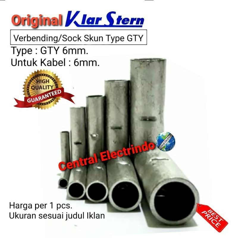 Jual Verbending GTY 6mm Sock Skun/Kabel Konektor KlarStern. | Shopee ...