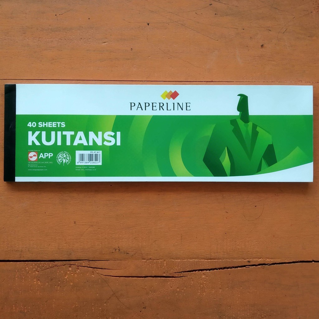 Jual (1 Buku) Kuitansi Ukuran Tanggung / Sedang Paperline [ATK ...