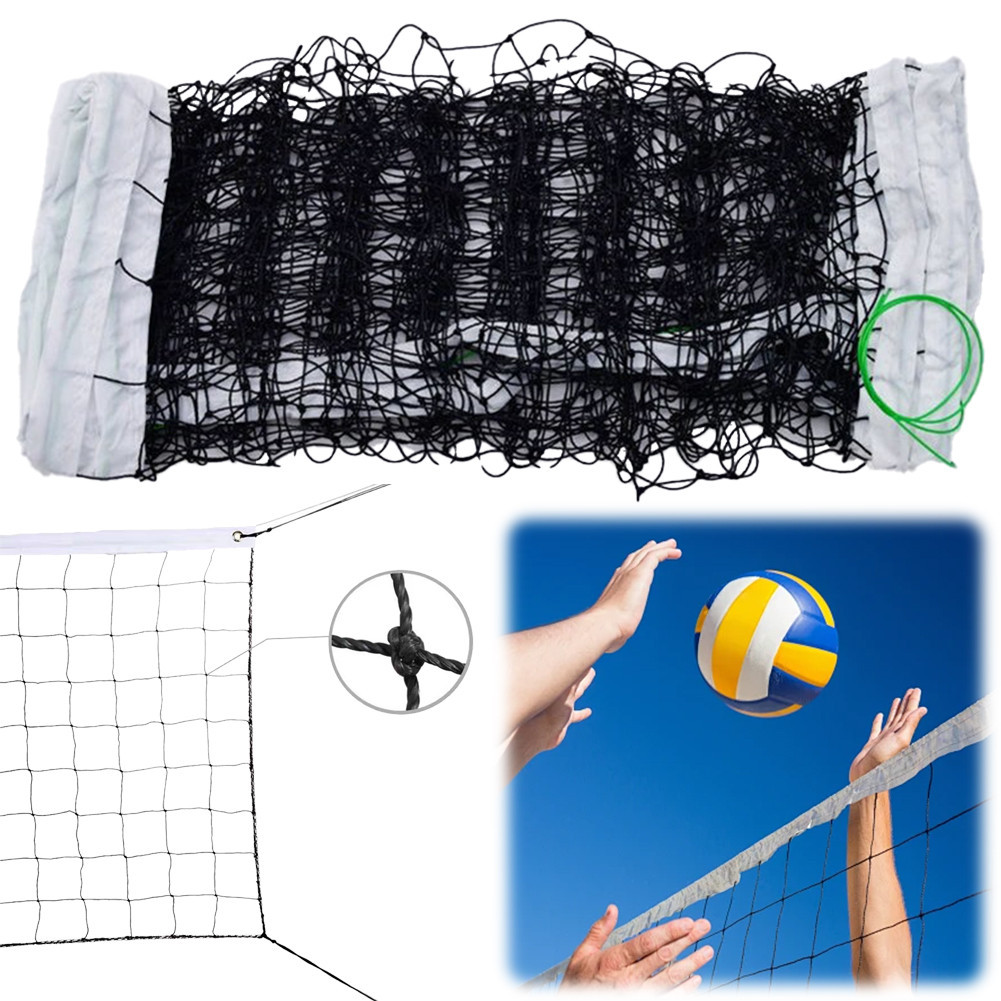 Jual 950cm Portable Volleyball Net Heavy Duty Beach Volleyball Net Standard Professional ...