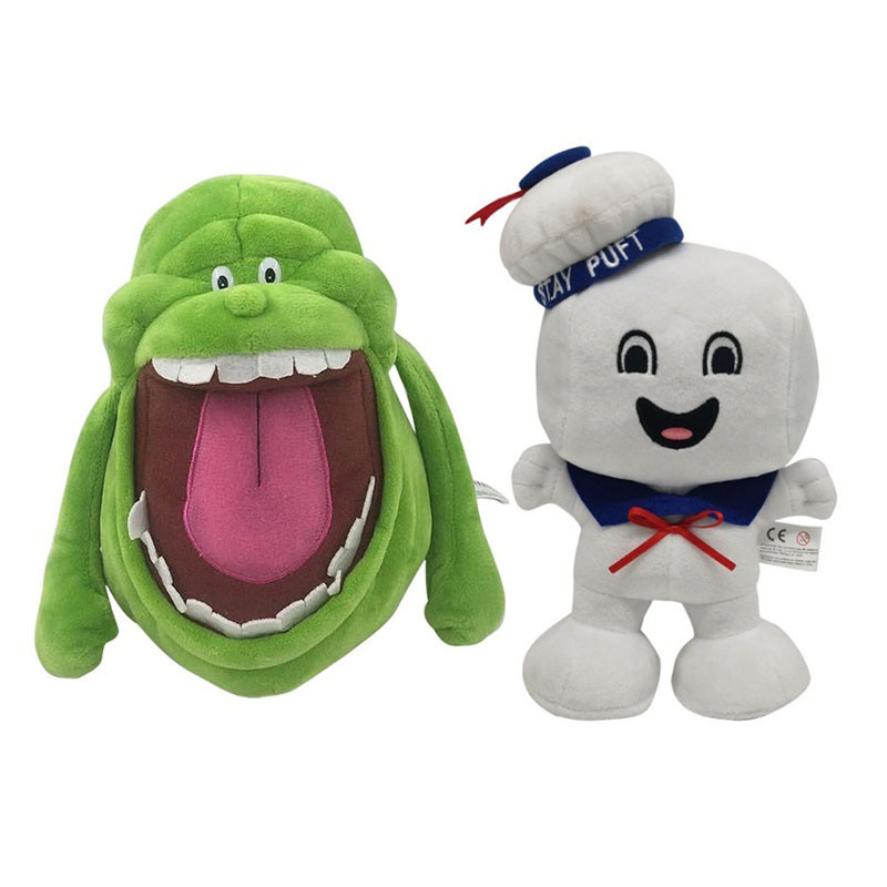 Jual 20cm Green Ghostbusters Plush Toy Cute Ghost Soft Stuffed Plushie ...