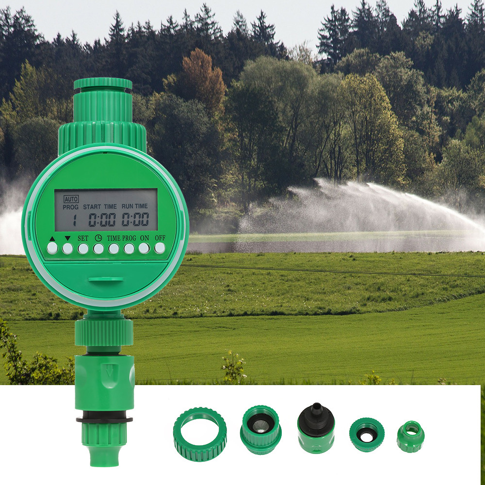 Jual Automatic Garden Water Timer 3/4" 1/2" Tap Electronic LCD ...
