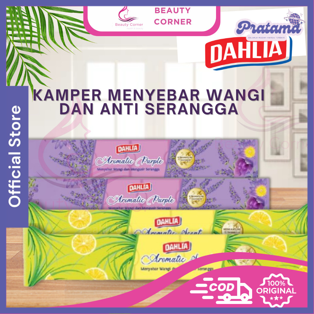 Jual Dahlia Aromatic Kamper Menyebar Wangi Dan Anti Serangga - Isi 6 ...